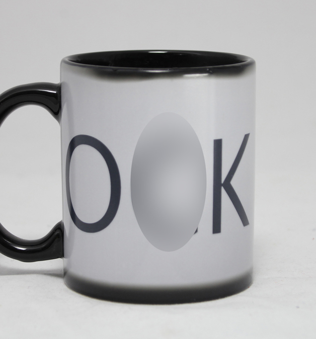 Rude Reveal Heat Change Mug - OCK | at Mighty Ape NZ