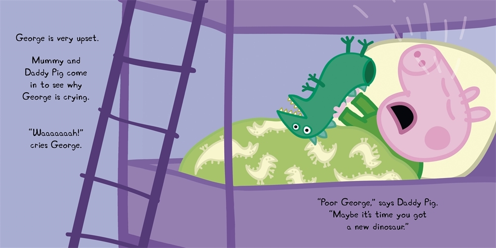 Peppa Pig: George's New Dinosaur | Peppa Pig Book | In-Stock - Buy Now ...
