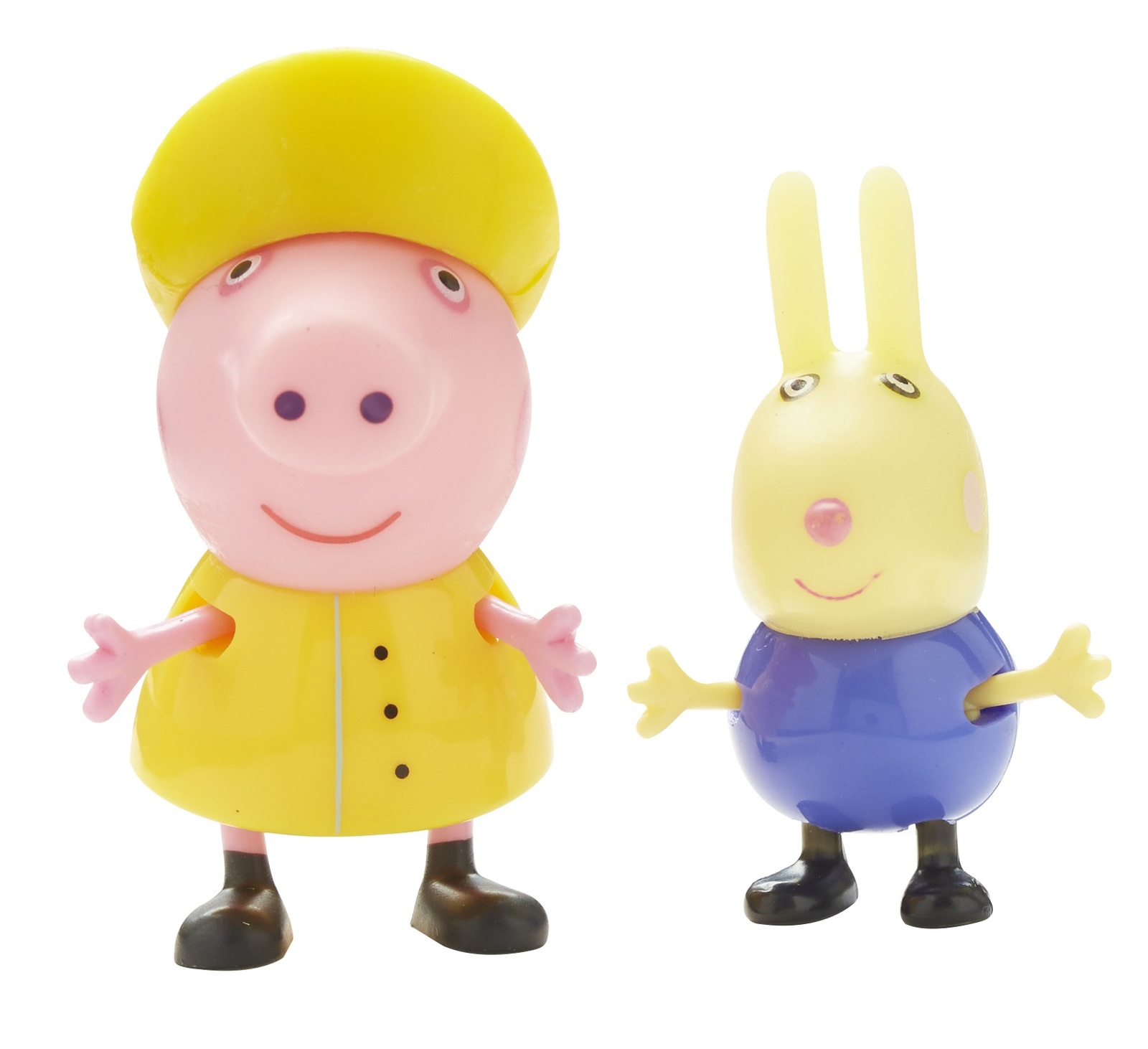 Buy Peppa Pig - Raincoat Peppa & Richard Rabbit at Mighty Ape Australia