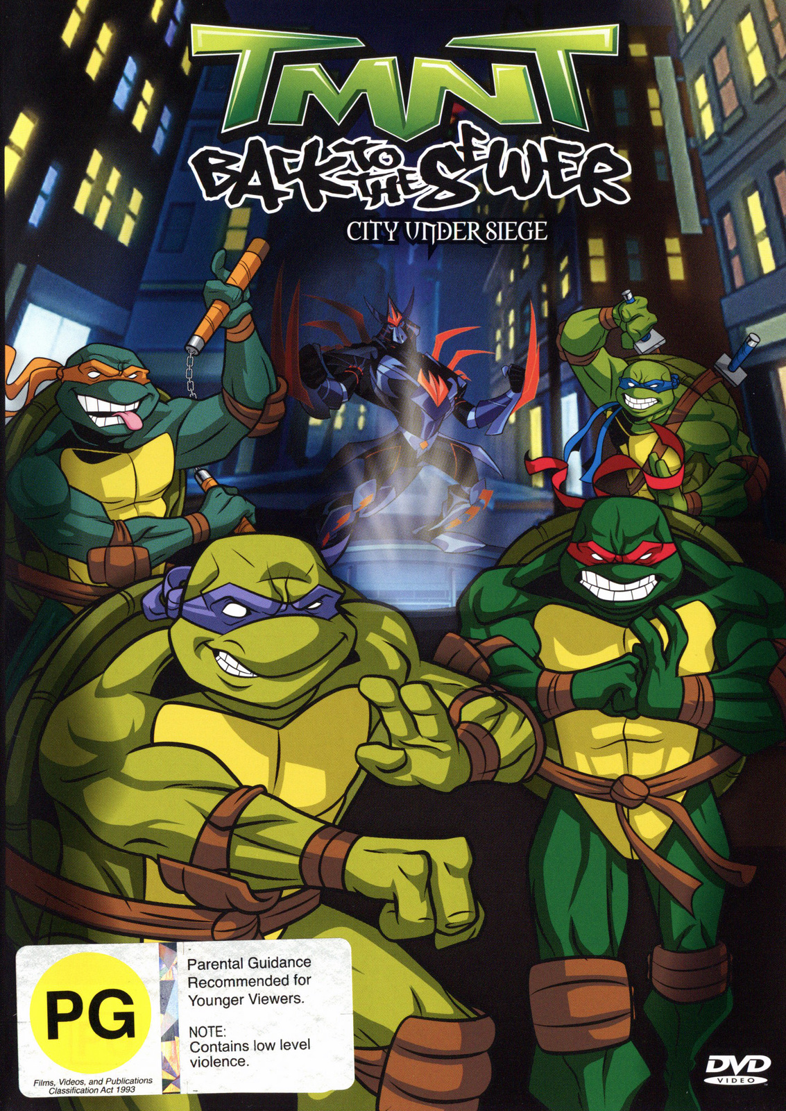 Teenage Mutant Ninja Turtles Back