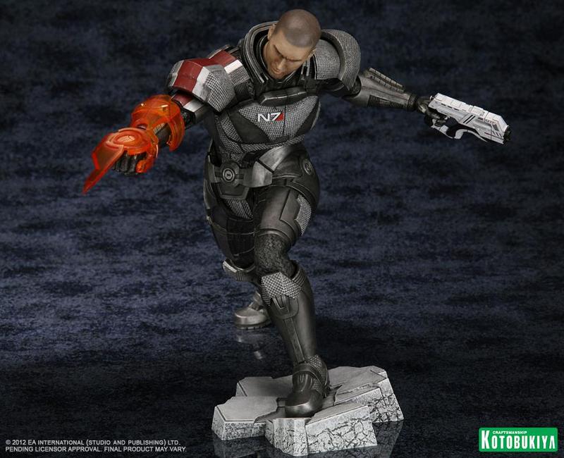Mass Effect 3 Commander Shepard ArtFX Figure Images at Mighty Ape NZ