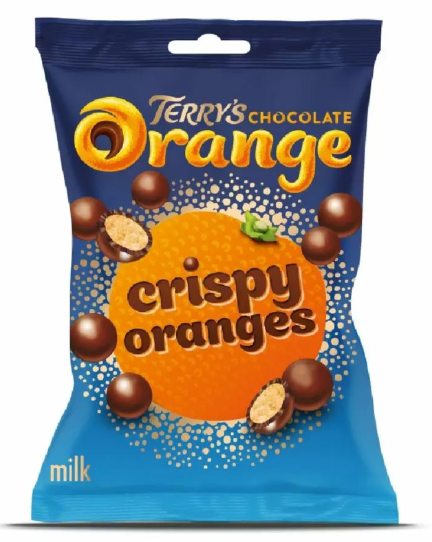 Terry's Chocolate Orange Crispy Oranges 80gm | at Mighty Ape NZ