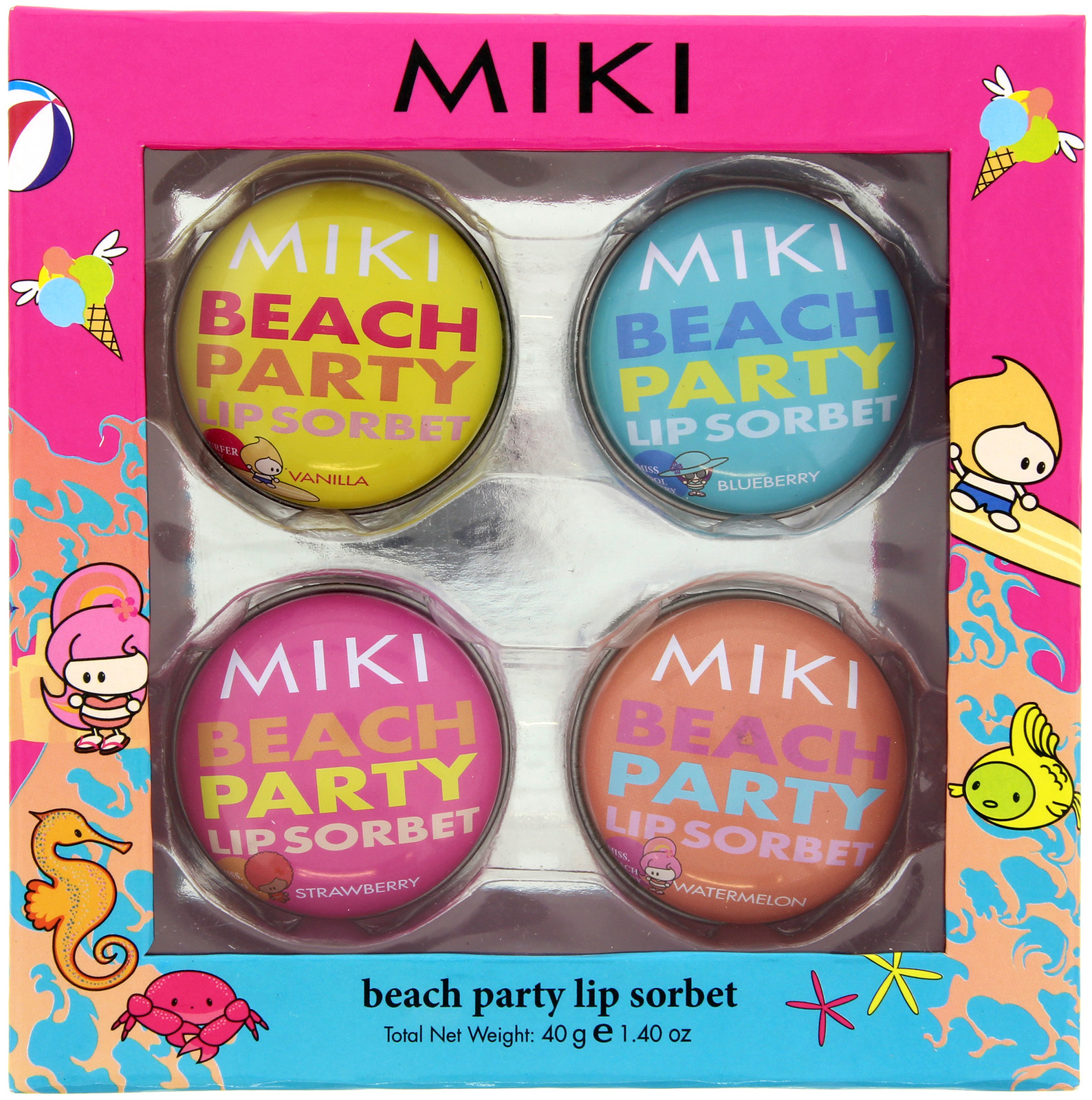 Buy Miki: Beach Party Lip Sorbet at Mighty Ape NZ