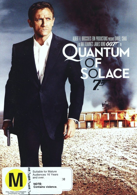 Quantum Of Solace Dvd
