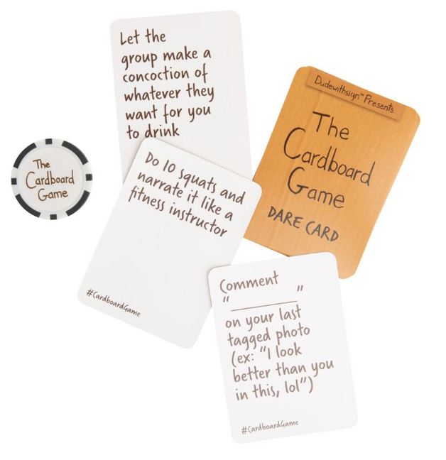 Dudewithsign Presents the Cardboard Game | Board Game | at Mighty Ape NZ