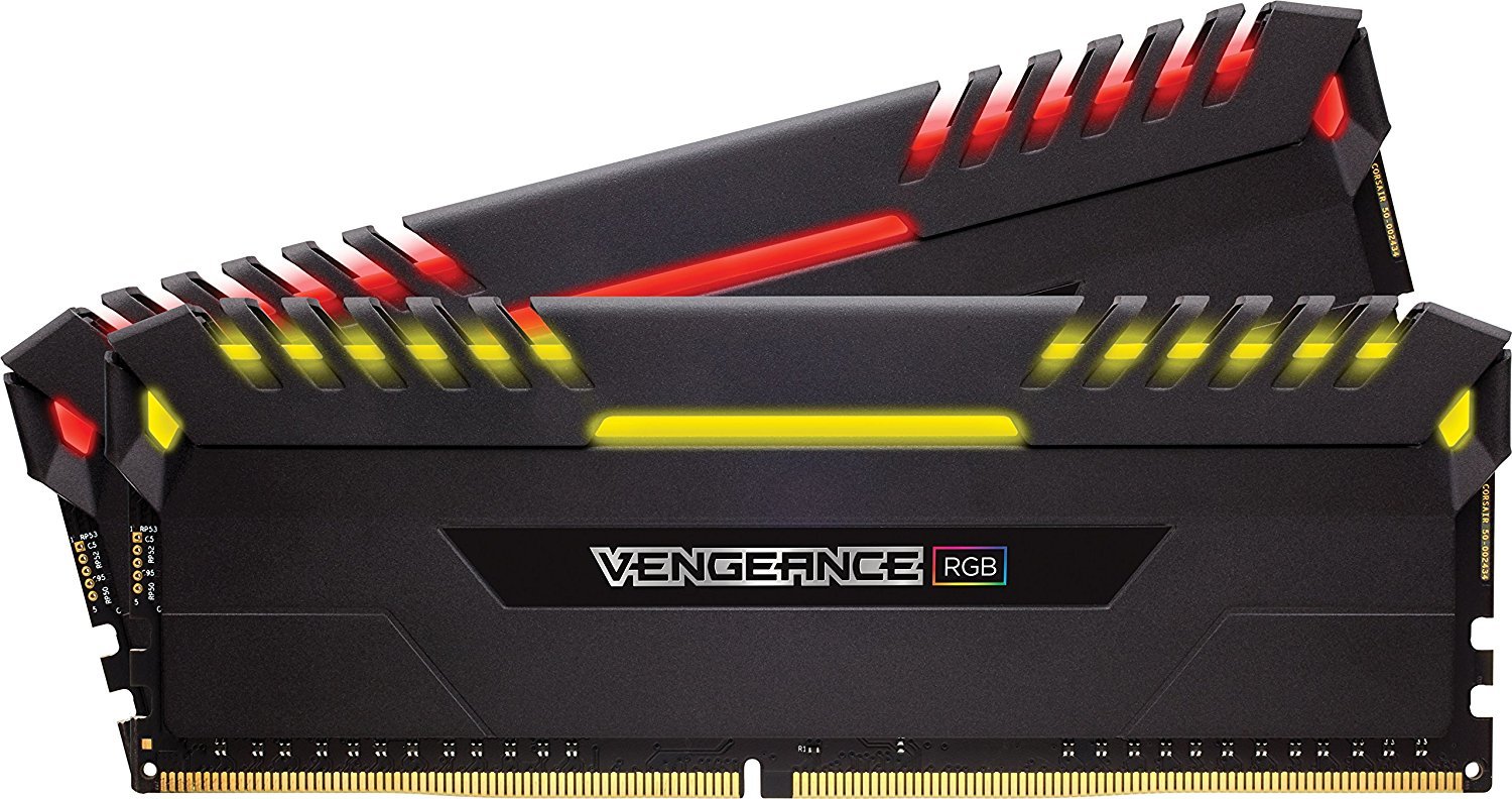 16GB CORSAIR VENGEANCE RGB Dual RGB RAM Kit | at Mighty Ape NZ