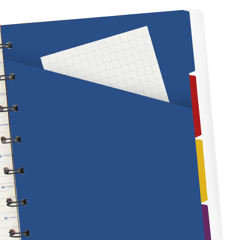 Buy Filofax - Pocket Notebook - Impressions (Blue & White) at Mighty Ape NZ