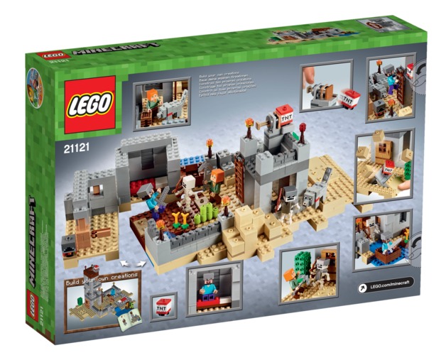Buy LEGO Minecraft: The Desert Outpost (21121) at Mighty Ape NZ