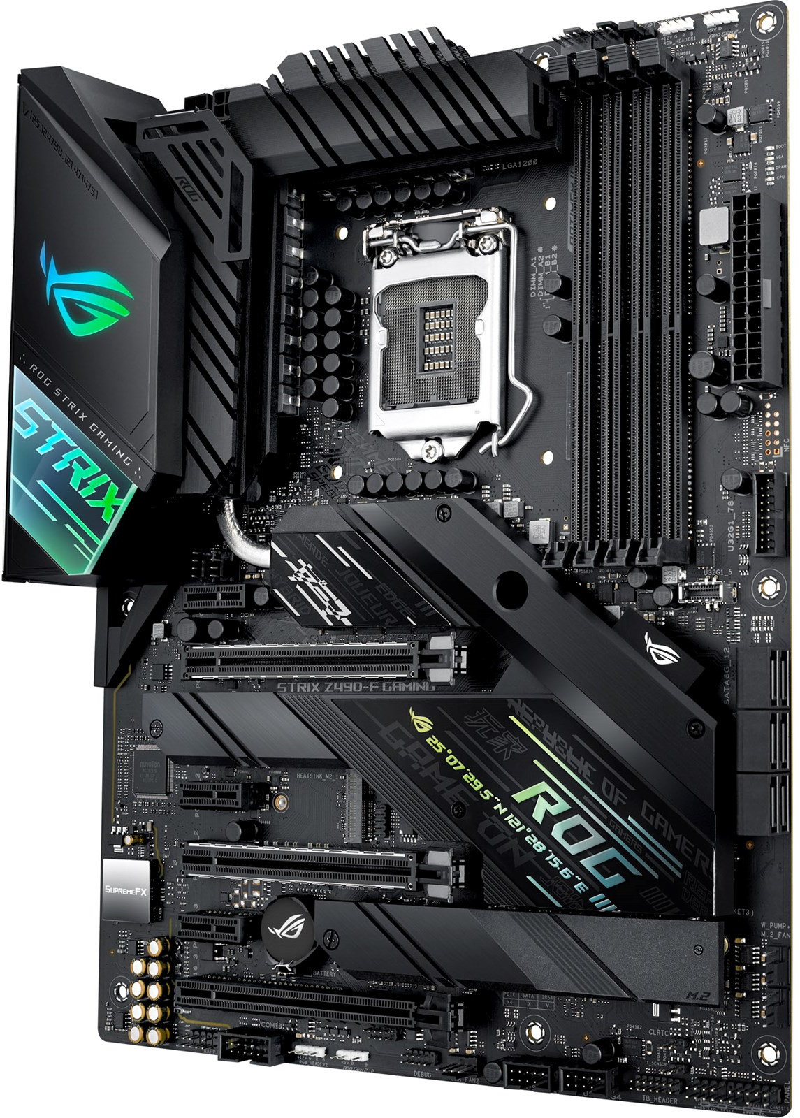 ASUS ROG Strix Z490-F Gaming Motherboard | at Mighty Ape Australia