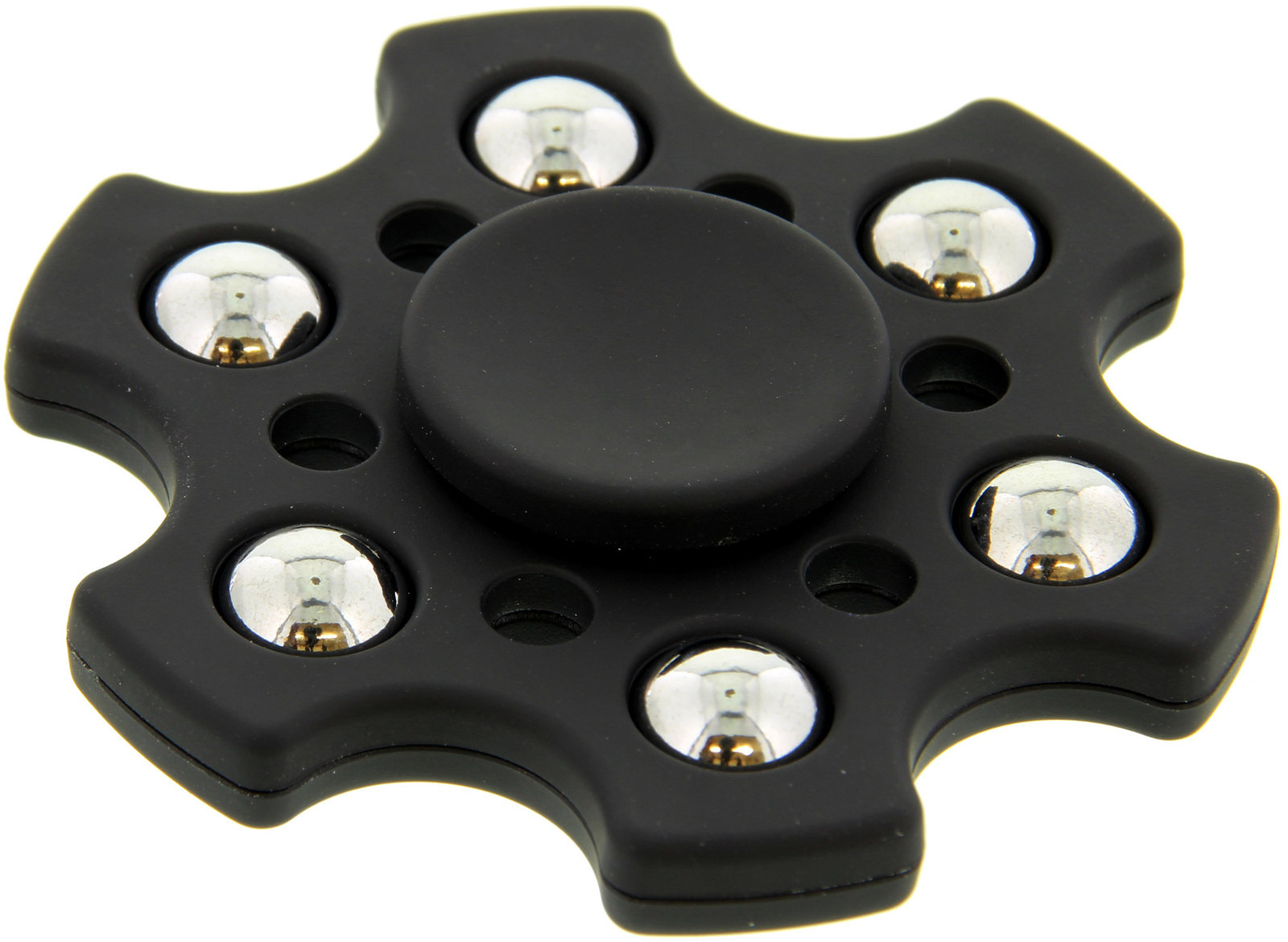Buy Hex Fidget Spinner - Black at Mighty Ape NZ