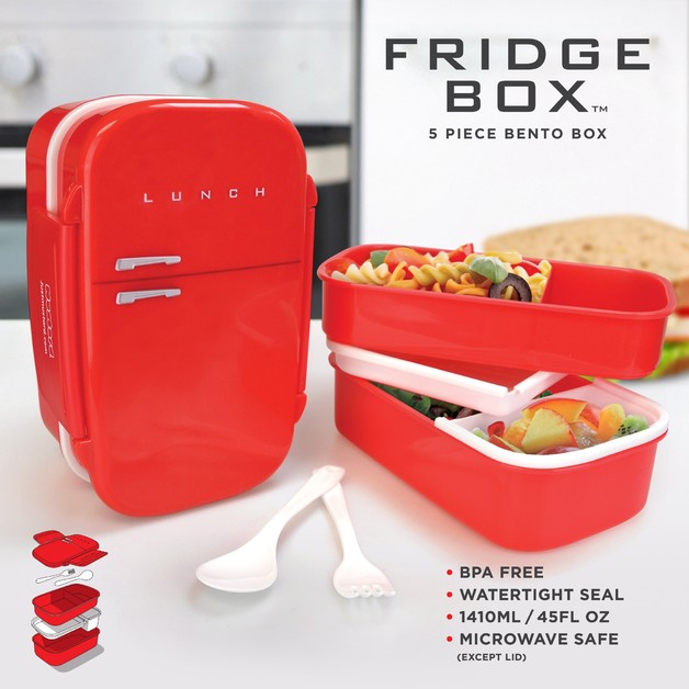 Fridge Box Lunch Box - Red | at Mighty Ape NZ