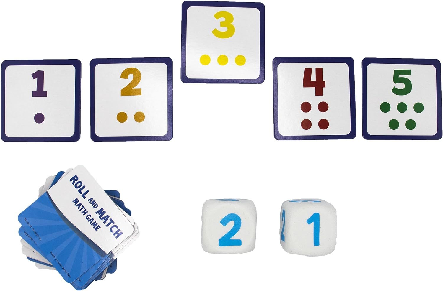 Scholastic: Roll & Match - Math Game | Board Game | at Mighty Ape NZ