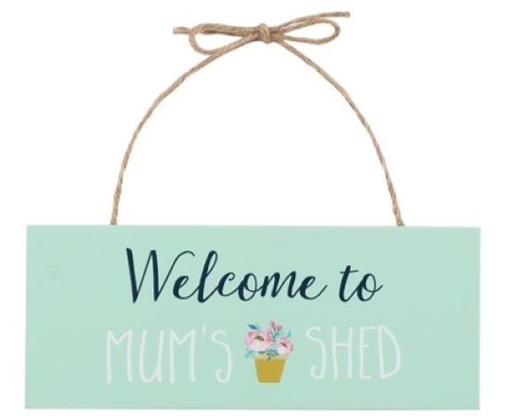 Welcome To Mums Shed Sign | at Mighty Ape NZ