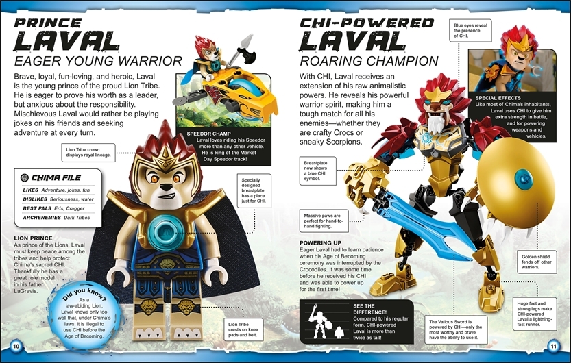 Buy LEGO Legends of Chima Character Encyclopedia at Mighty Ape NZ