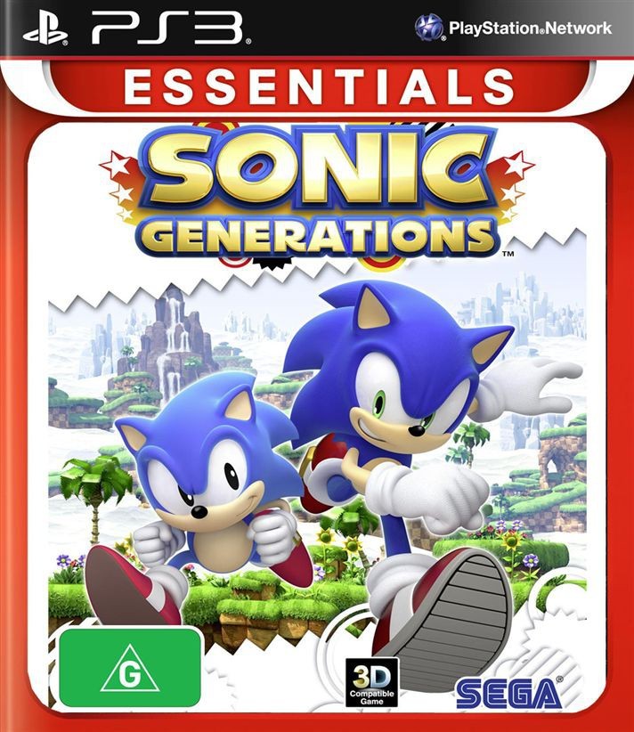 Sonic Generations (PS3 Essentials) | PS3 | Buy Now | at Mighty Ape NZ