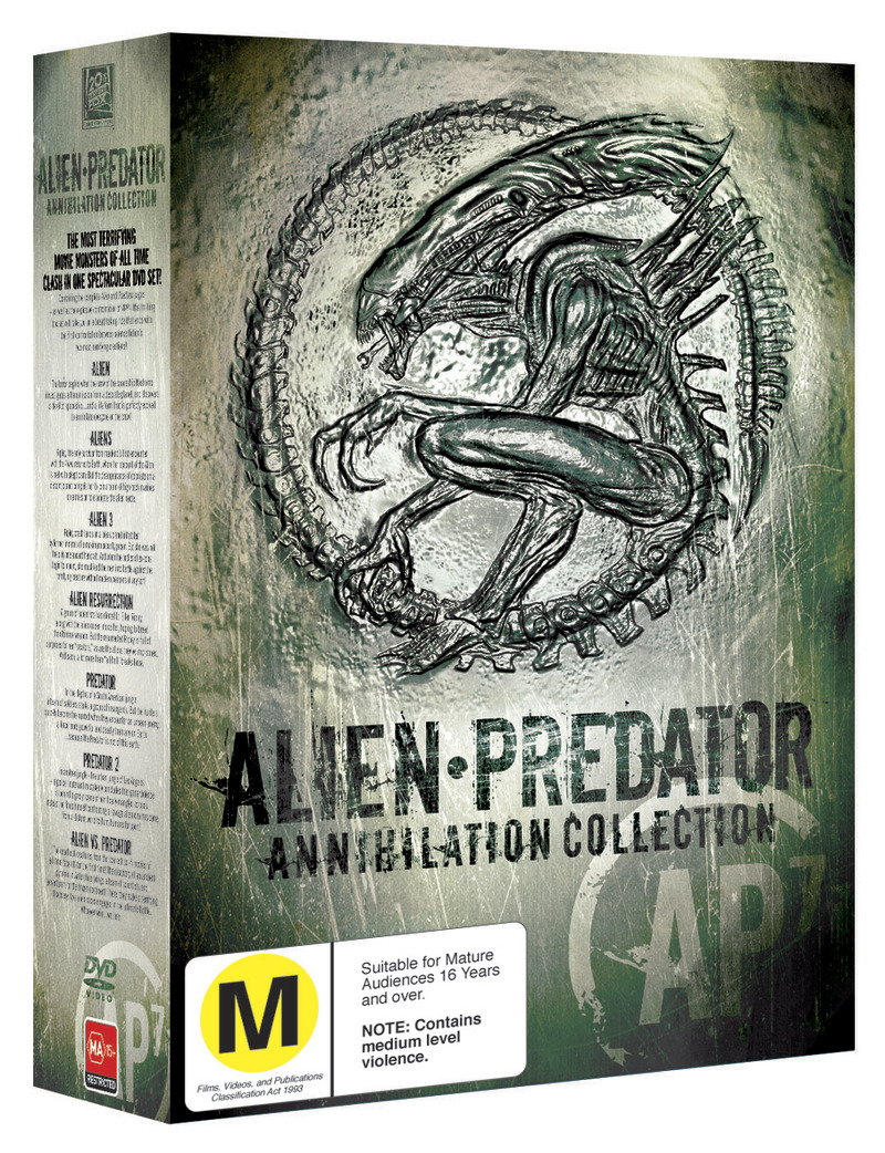 Alien and Predator Annihilation Collection (7 Movie Box Set) | DVD ...