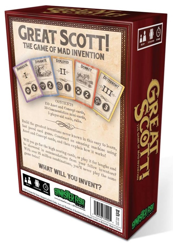 Great Scott! - The Game of Mad Invention Images at Mighty Ape NZ