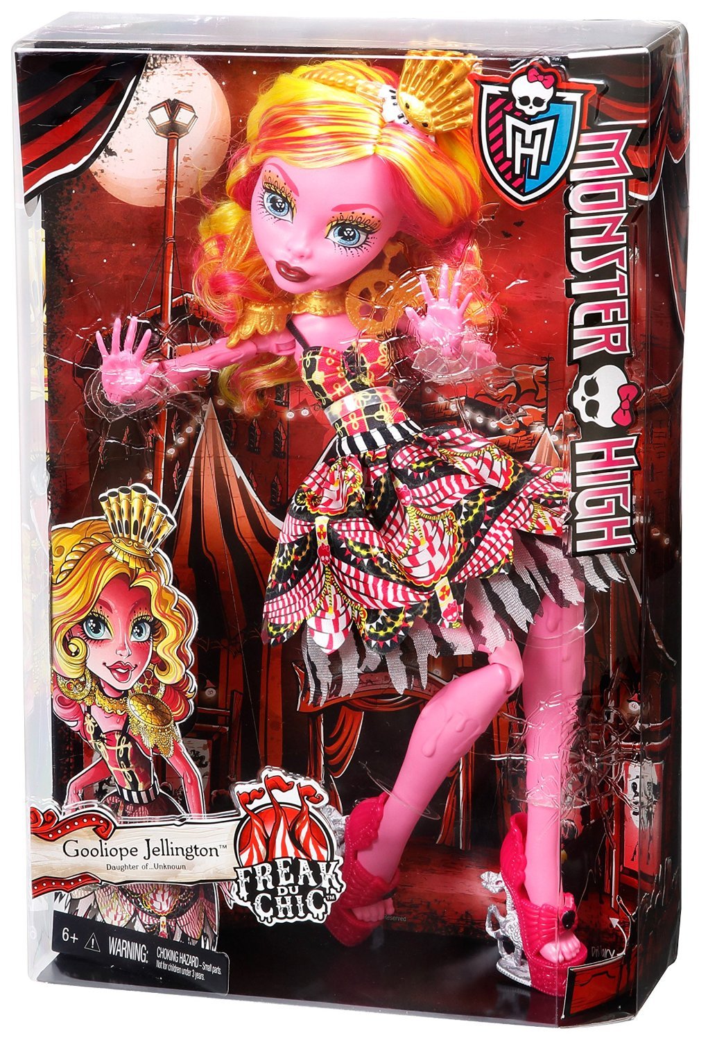 Buy Monster High: Freak du Chic - Gooliope Jellington Doll at Mighty Ape NZ