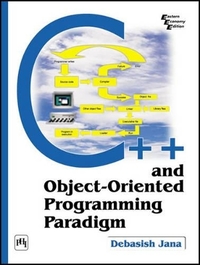 C++ and Object Oriented Programming Paradigm | Debasish Jana Book | Buy ...