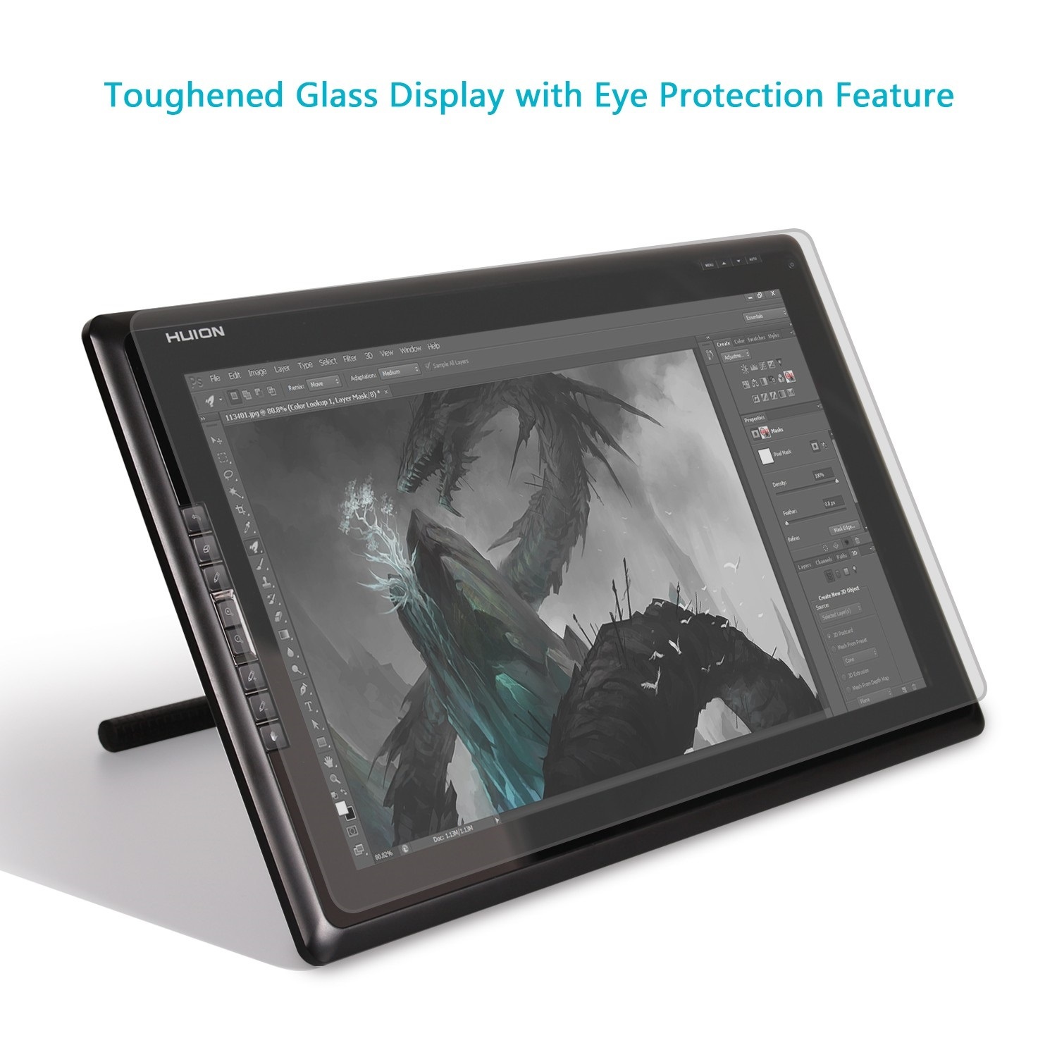 Huion: GT-185 - 18.5" Graphics Display with Pen | at Mighty Ape NZ