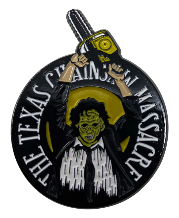Texas Chainsaw Massacre: Large Pin Badge - Leatherface | at Mighty Ape NZ