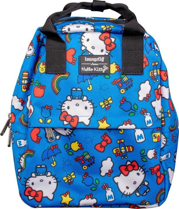 Loungefly: Hello Kitty - Blue Collage Backpack | Women's | at Mighty Ape NZ