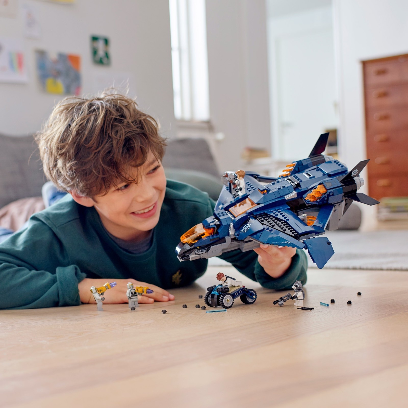 Buy LEGO Super Heroes: Avengers - Ultimate Quinjet at Mighty Ape NZ