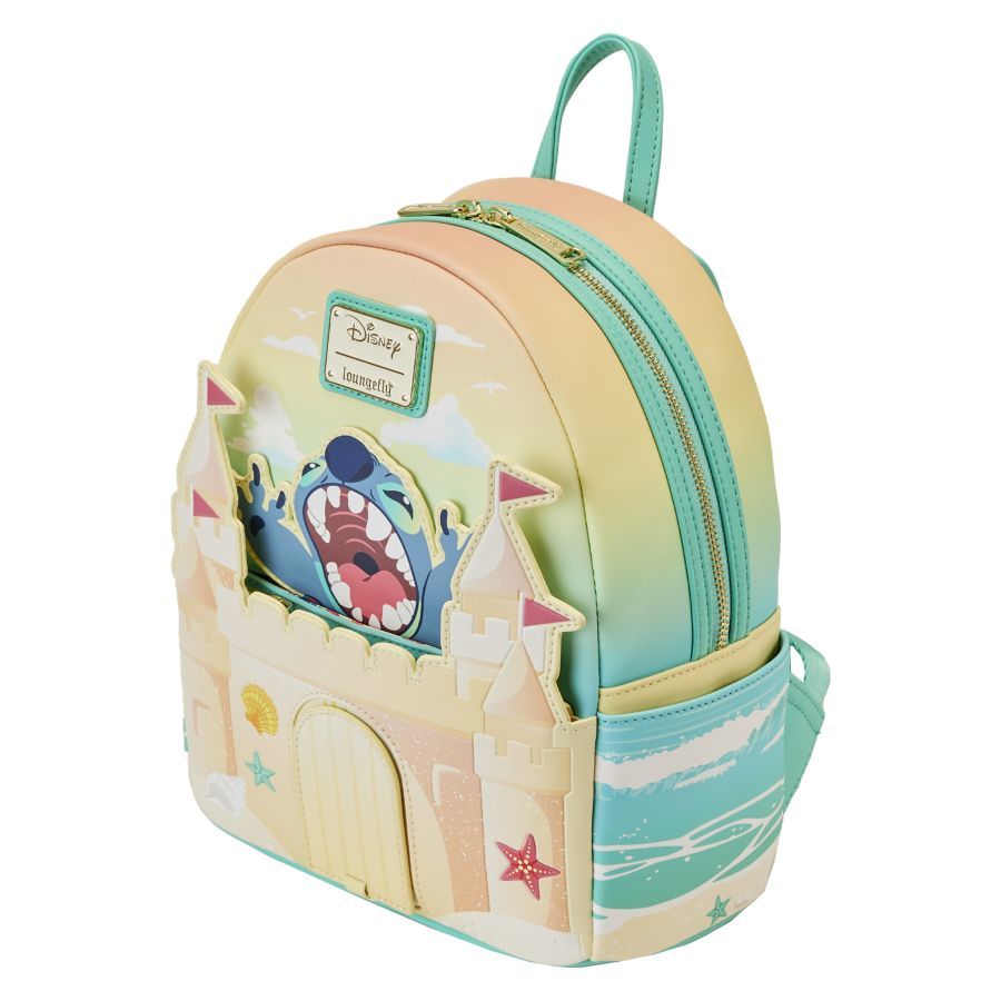Loungefly: Lilo & Stitch - Stitch Beach Surprise Mini Backpack | at ...