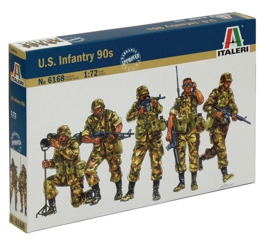 1:72 Modern US Soldiers - Model Kit | at Mighty Ape Australia