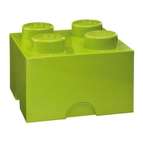 LEGO: Storage Brick 4 - Lime Green | at Mighty Ape NZ