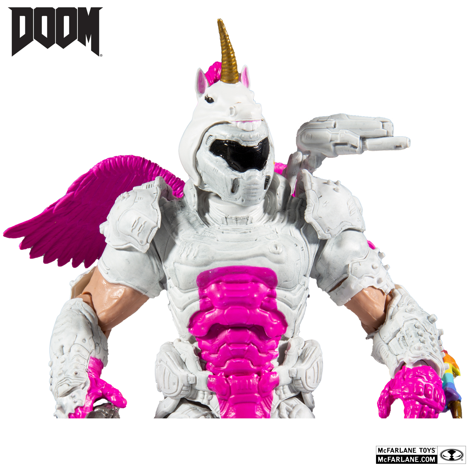 Doom Slayer (DOOMicorn) - 7" Articulated Figure | at Mighty Ape NZ