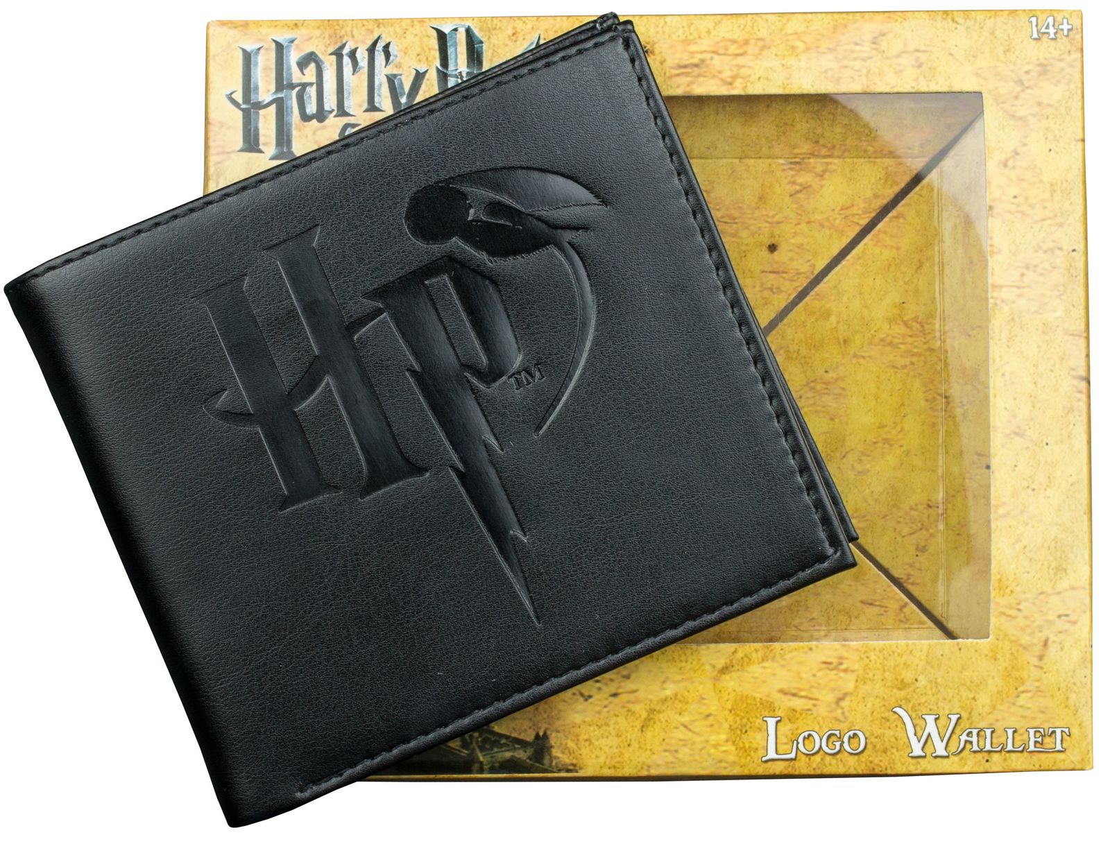 Harry Potter Embossed - Black Wallet | Men's | at Mighty Ape NZ