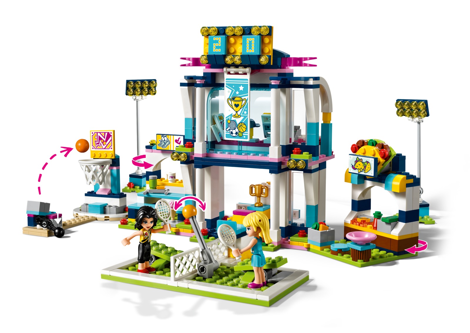 Buy LEGO Friends: Stephanie's Sports Arena (41338) at Mighty Ape NZ