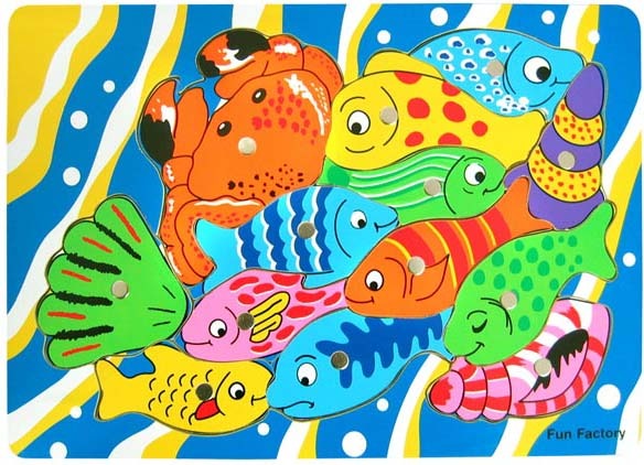 Buy Fun Factory: Magnetic Fishing Game Board at Mighty Ape NZ