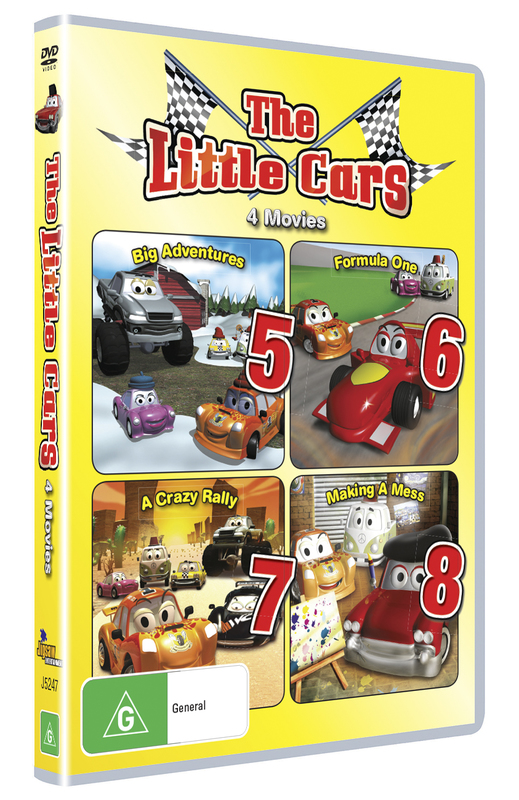 Little Cars 5-8 Box Set | DVD | Buy Now | at Mighty Ape NZ