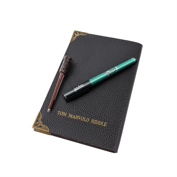Buy Harry Potter: Tom Riddle's Diary Notebook & Wand Pen at Mighty Ape ...