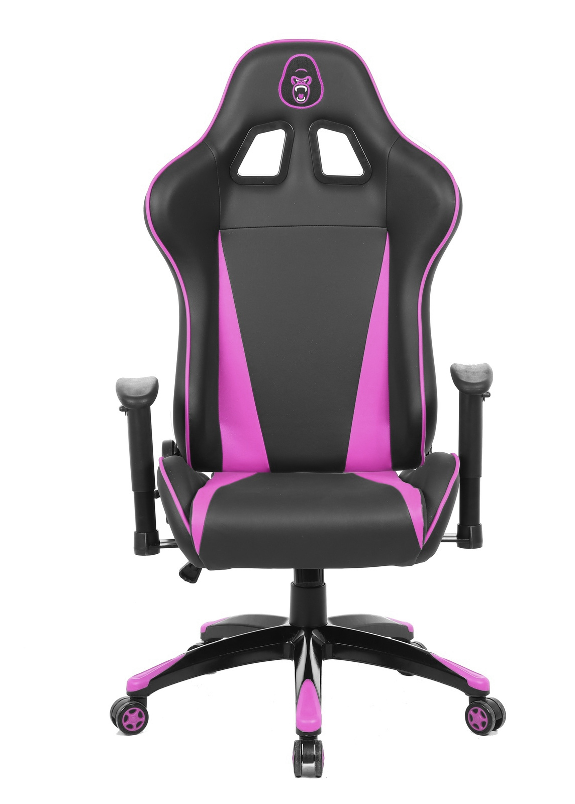 Gorilla Gaming Commander Chair - Magenta & Black | | Buy Now | at ...