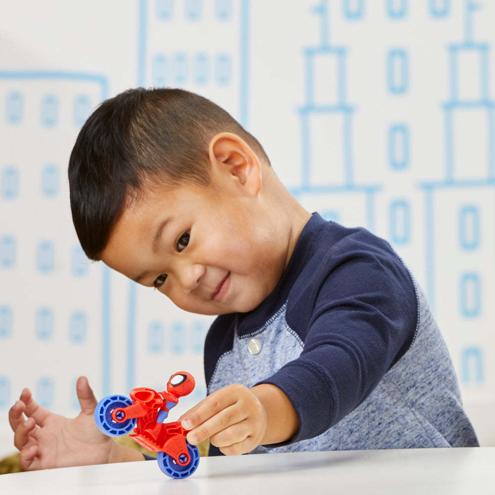 Buy Marvel's Spidey: Spidey with Motorcycle at Mighty Ape NZ