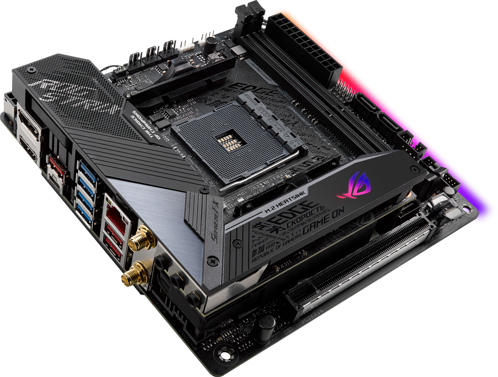 ASUS ROG Strix X570-I Gaming Wi-Fi ITX Motherboard | at Mighty Ape NZ