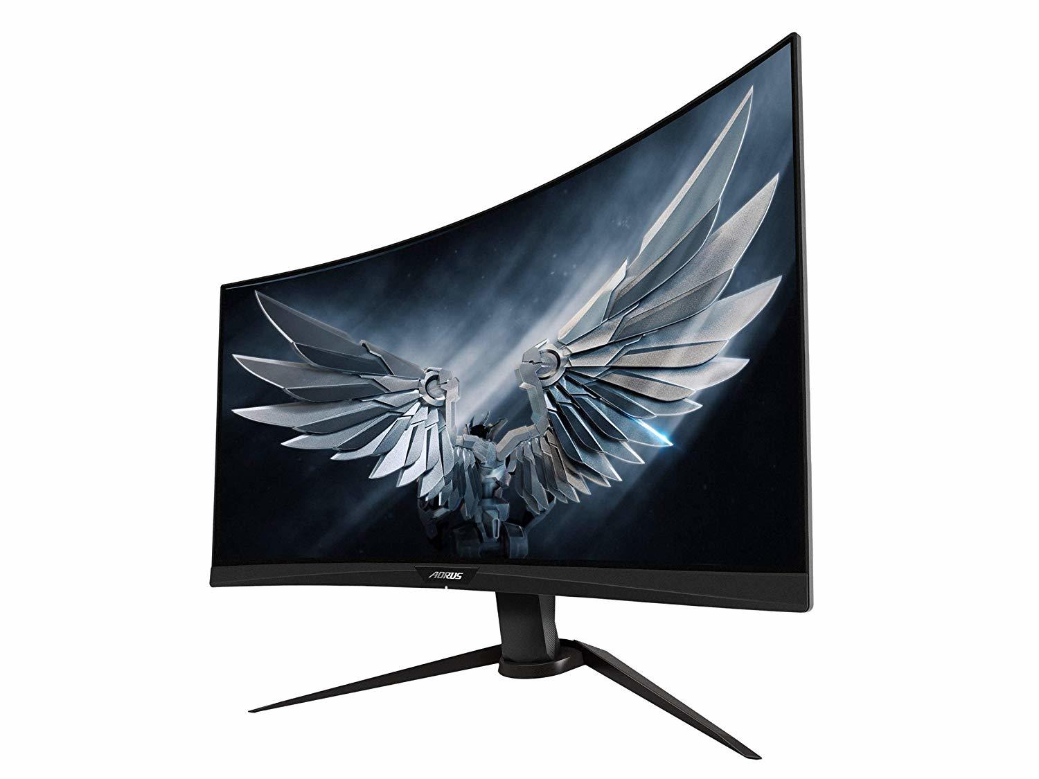 27" Gigabyte Aorus 1080p 165Hz Curved Gaming Monitor | at Mighty Ape NZ