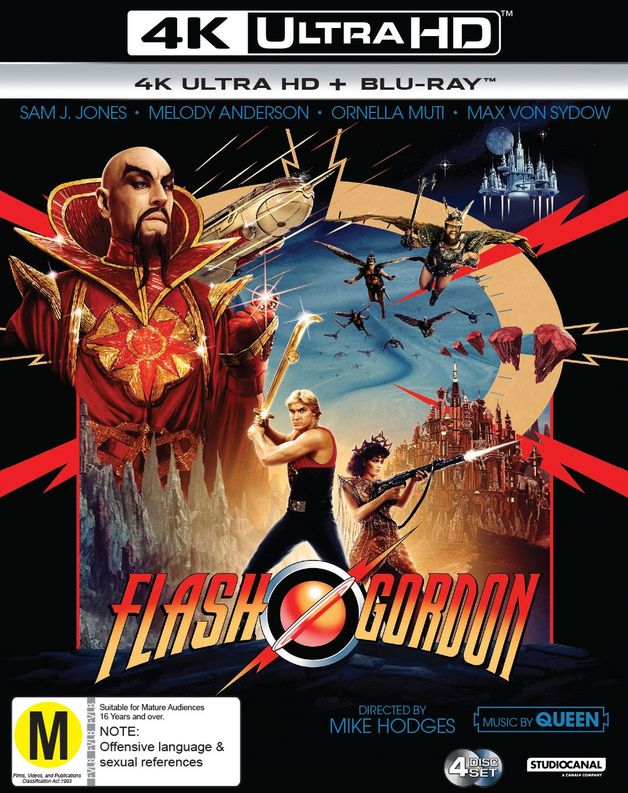 Flash Gordon Box Set (4K UHD + Blu-ray) | Blu-ray, UHD Blu-ray | Buy Now | at Mighty Ape NZ