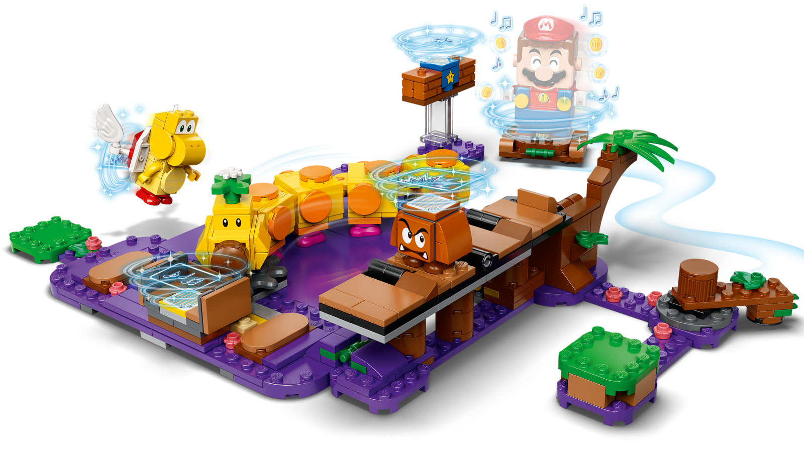 Buy LEGO Super Mario - Wiggler’s Poison Swamp at Mighty Ape NZ