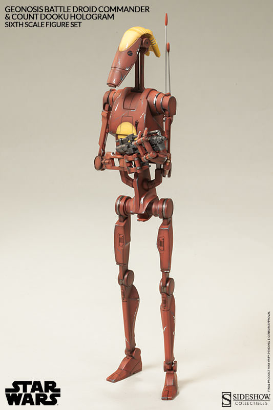 Star Wars: Geonosis Commander Battle Droid - 12" Figure Images at ...