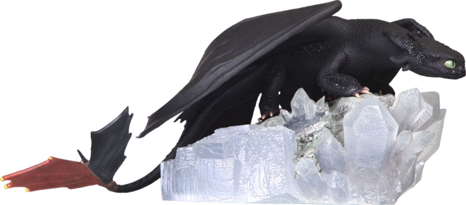 Toothless on Crystals - 8" Light-Up Statue | at Mighty Ape NZ