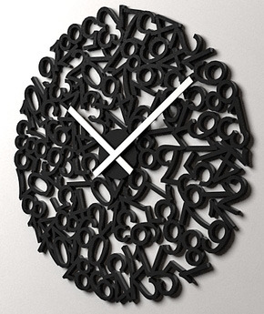 Karlsson Mixed Numbers Wall Clock | at Mighty Ape Australia