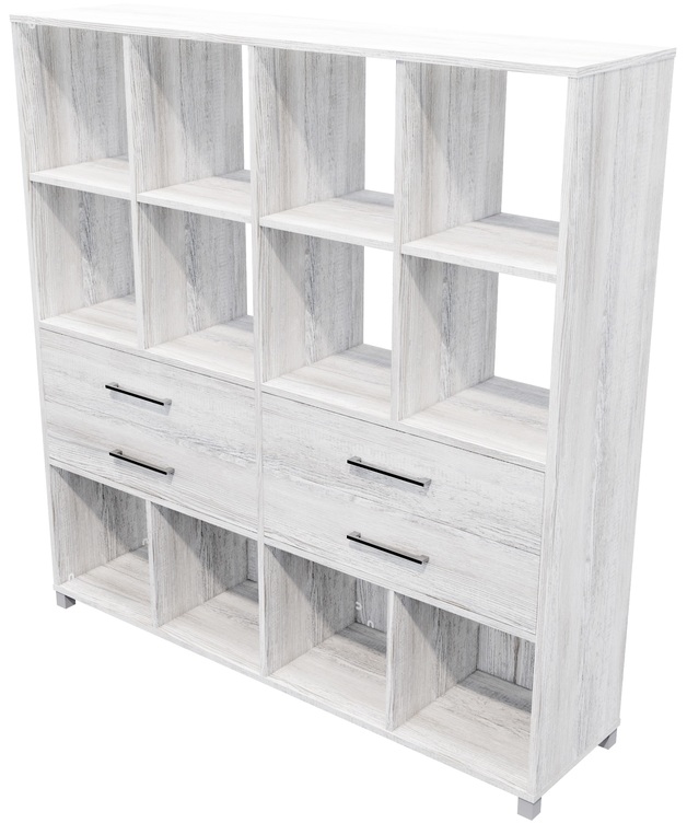 Buy Zealand: Cubby Hole Shelves - Nordic Pine (12 Cube 4 Drawers) at ...