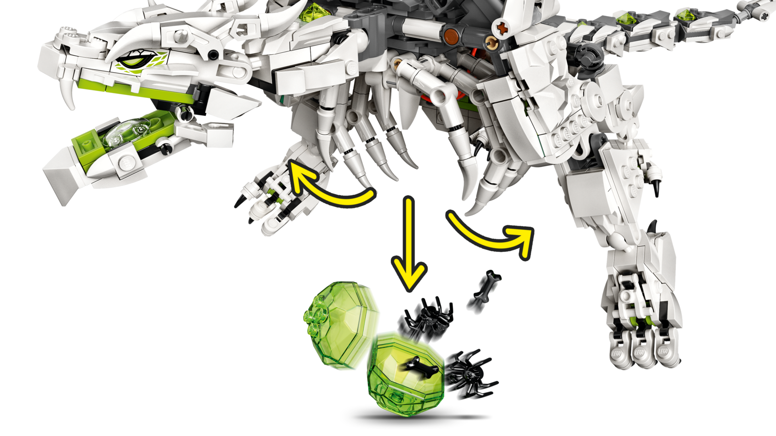 LEGO Ninjago: Skull Sorcerer's Dragon - (71721) Images at Mighty Ape NZ