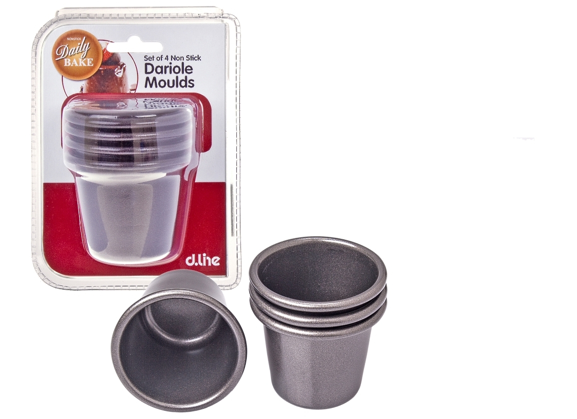 Non Stick Dariole Moulds - Set of 4 | at Mighty Ape NZ