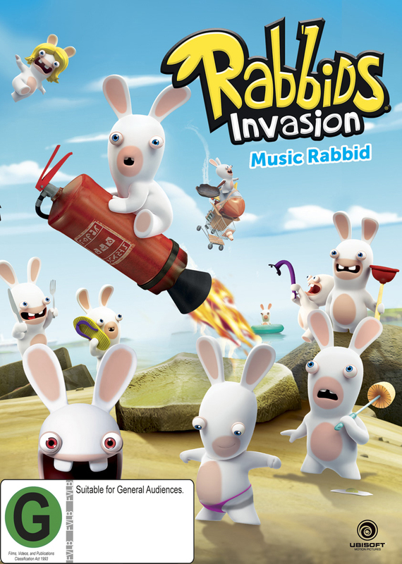 Rabbids Invasion: Music Rabbid | DVD | Buy Now | at Mighty Ape NZ