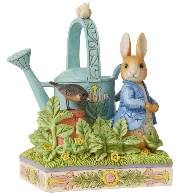 Peter Rabbit Watering Can - Diorama Statue | at Mighty Ape NZ
